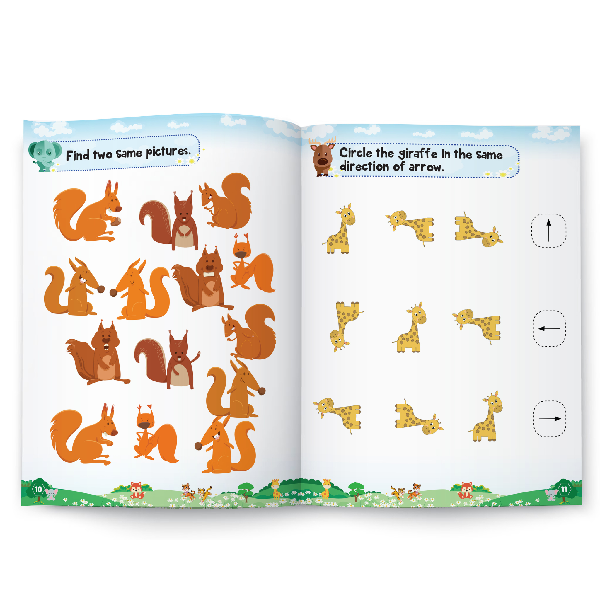 Wild Animals - Activity Book — pegasusforkids