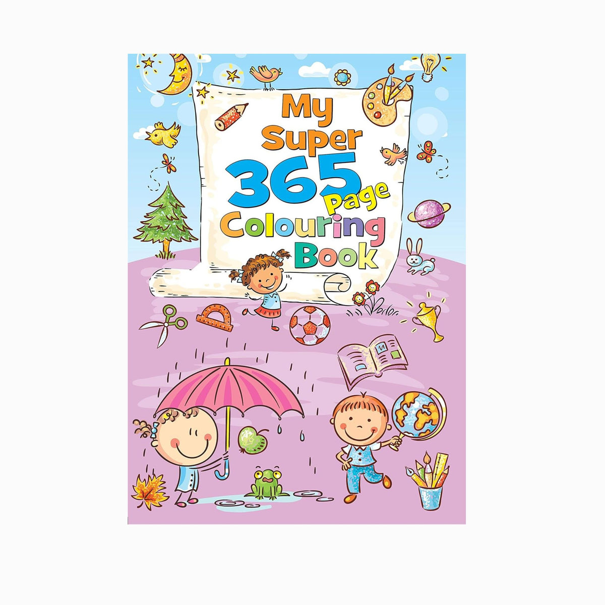 My Super 365 Page Colouring Book — pegasusforkids