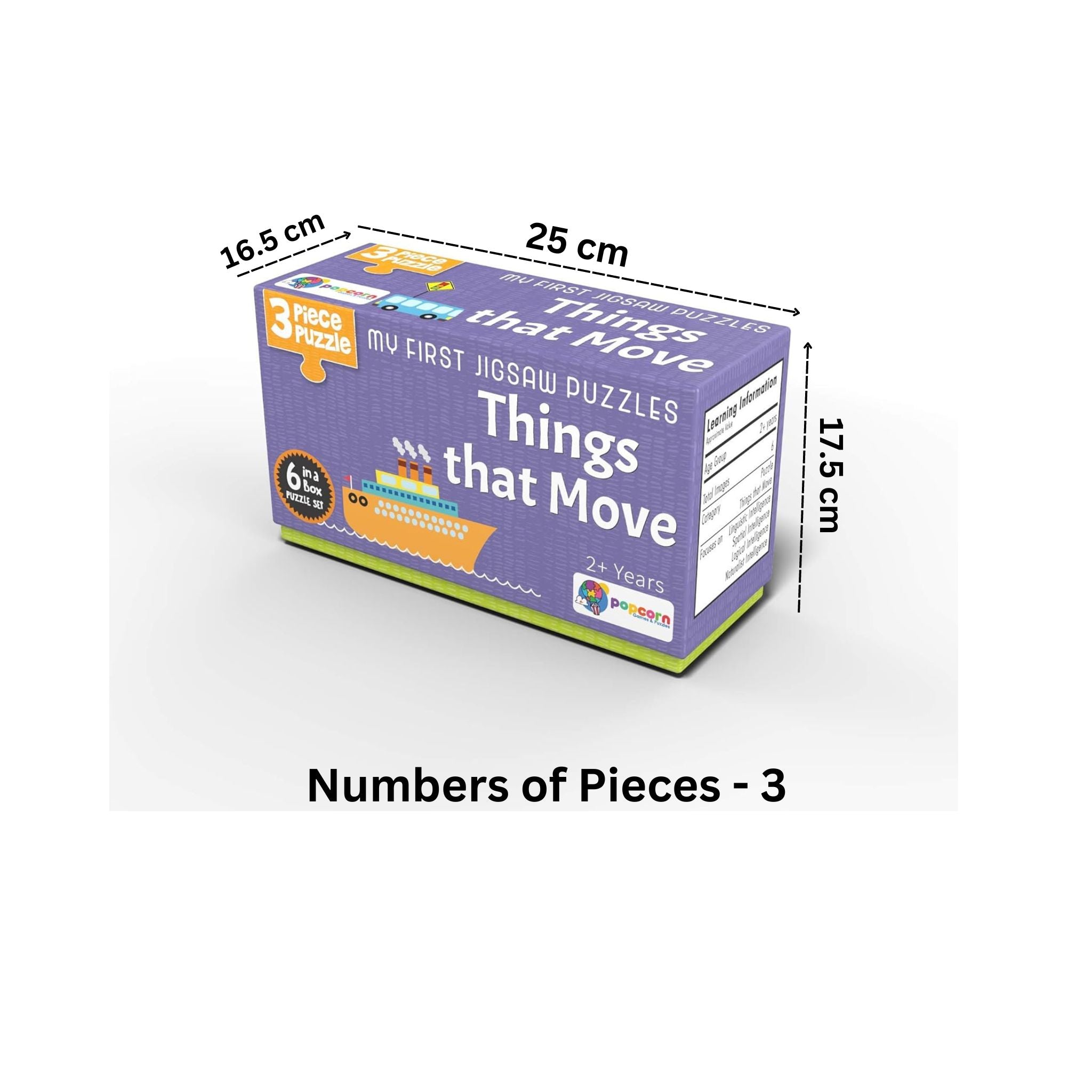 Things That Move - First Puzzles - PUZZLE — pegasusforkids