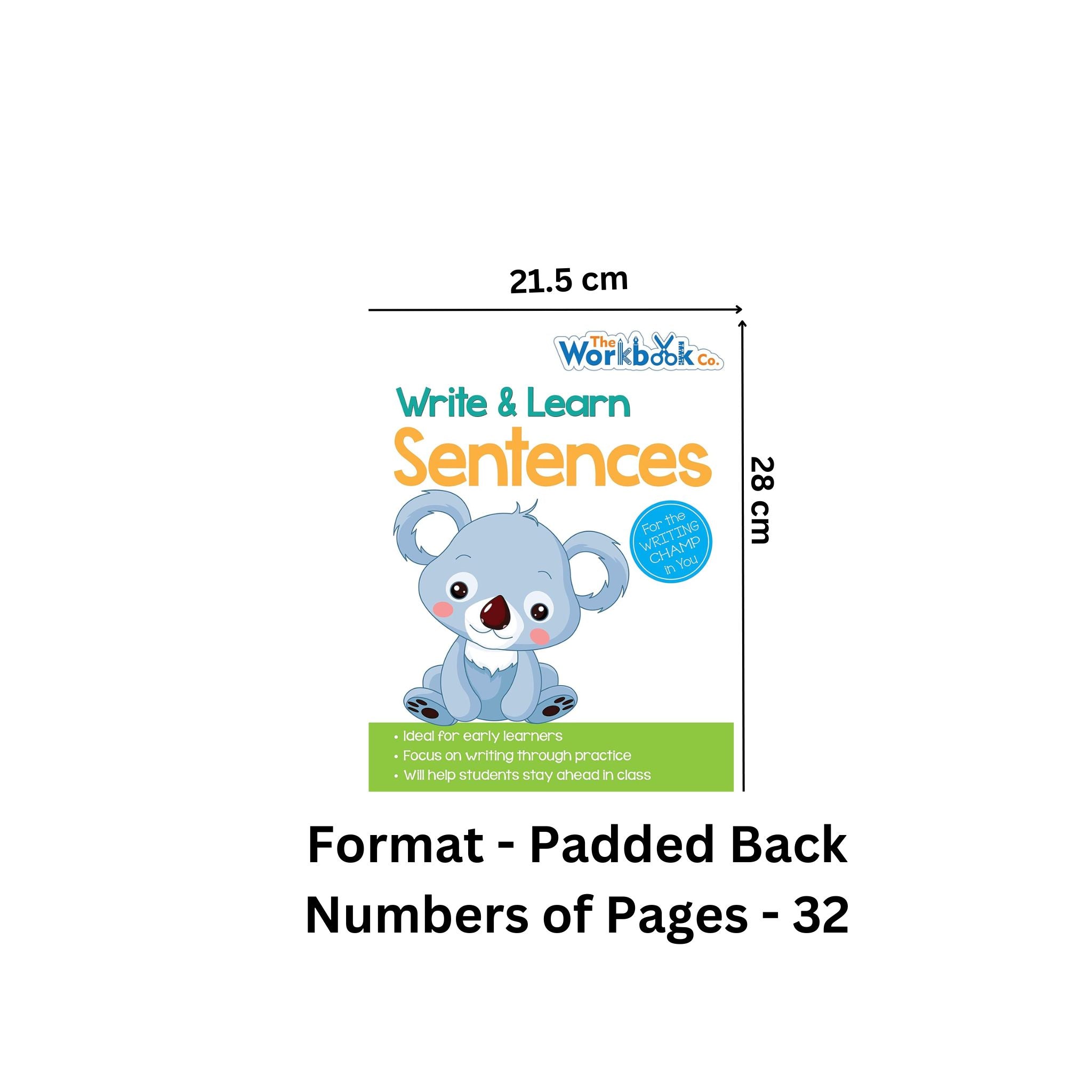 Sentences - Write & Learn - Paperback — pegasusforkids