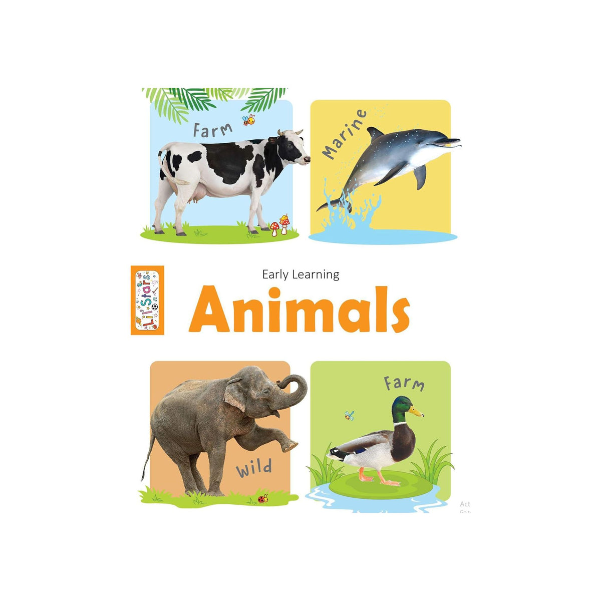 Early Learning Animals - Board Book — pegasusforkids