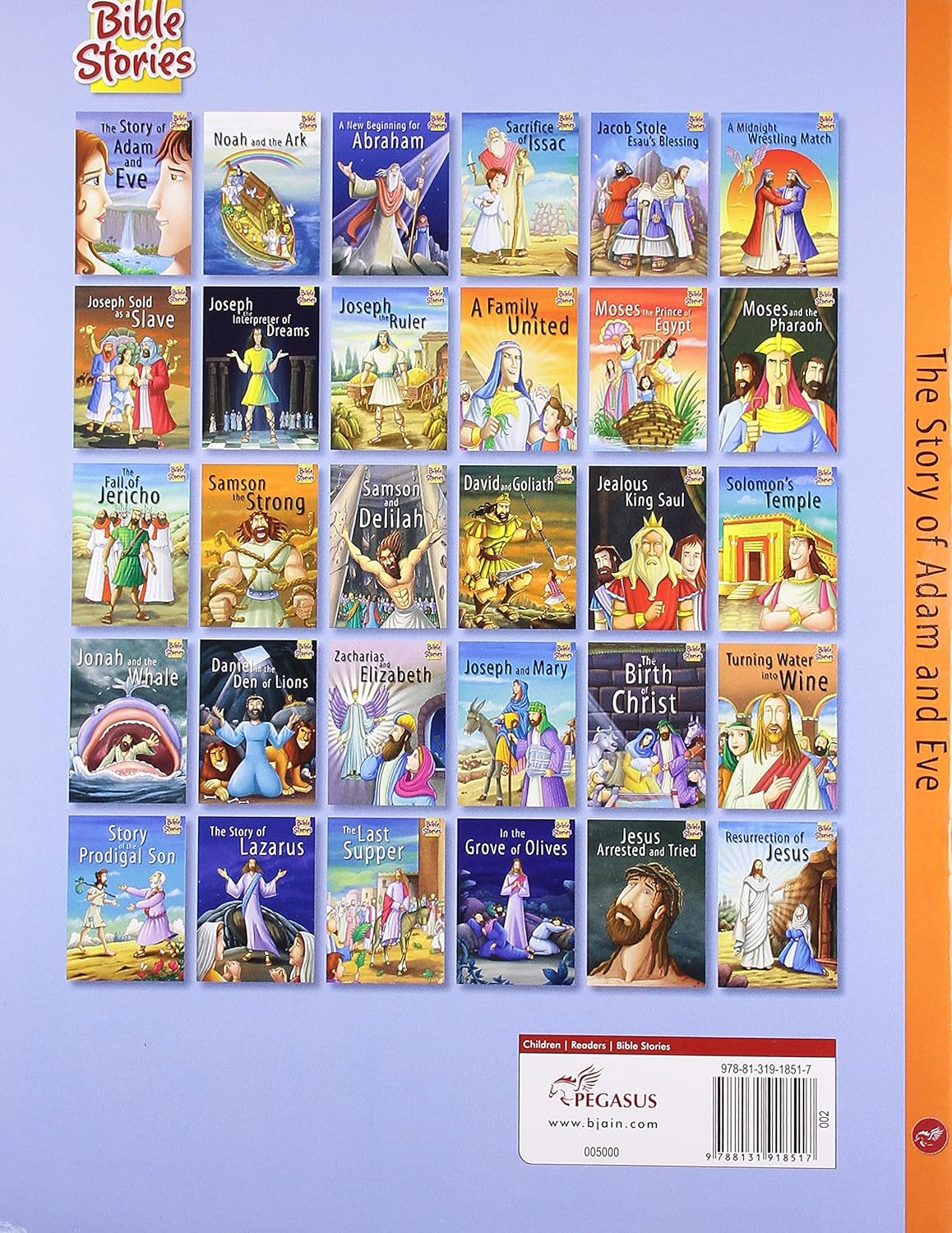 The Story of Adam & Eve: (Bible Stories) — pegasusforkids