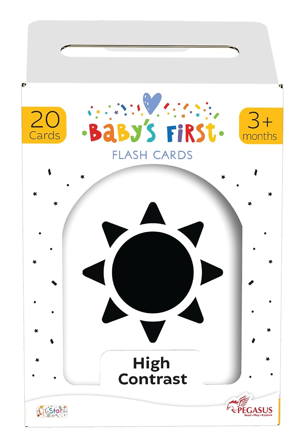 Baby’s First High Contrast Flash Cards – Age 0+ Years — pegasusforkids
