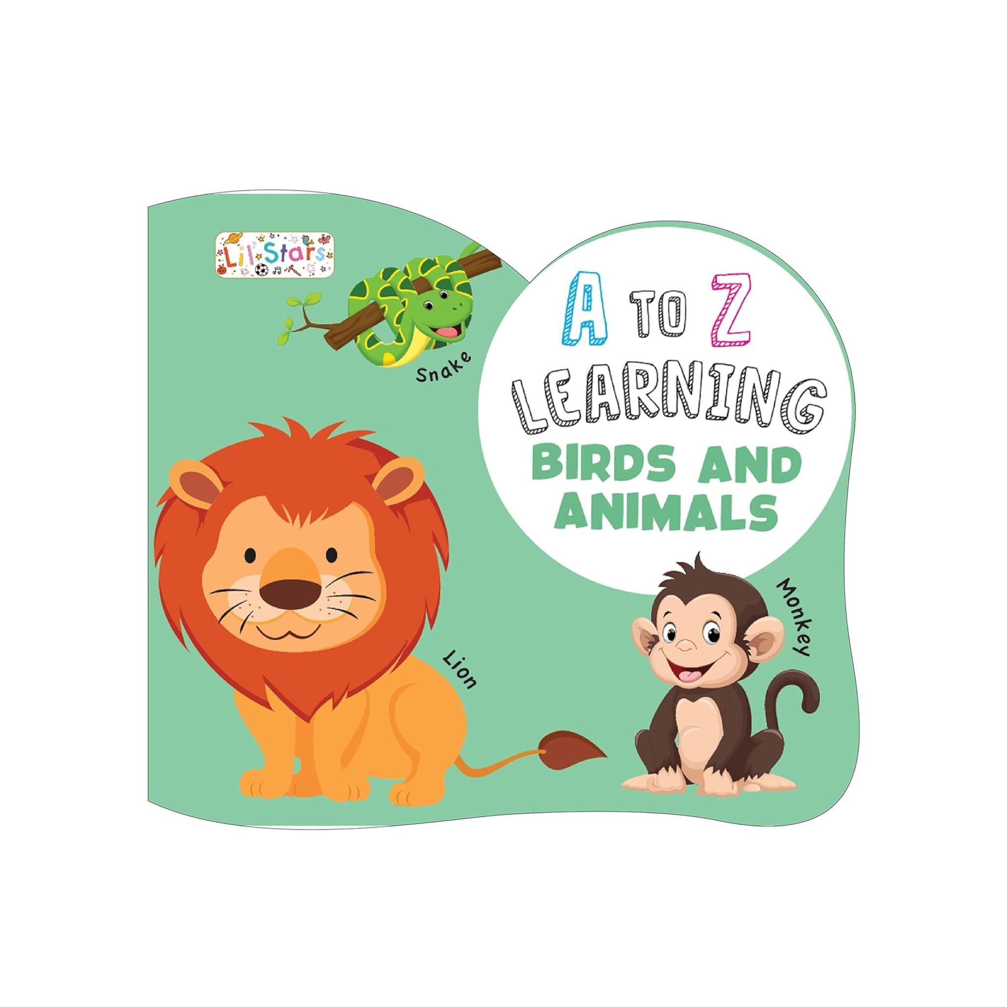 A to Z Learning - Animals Board Book for Toddlers – Fun & Educational ...