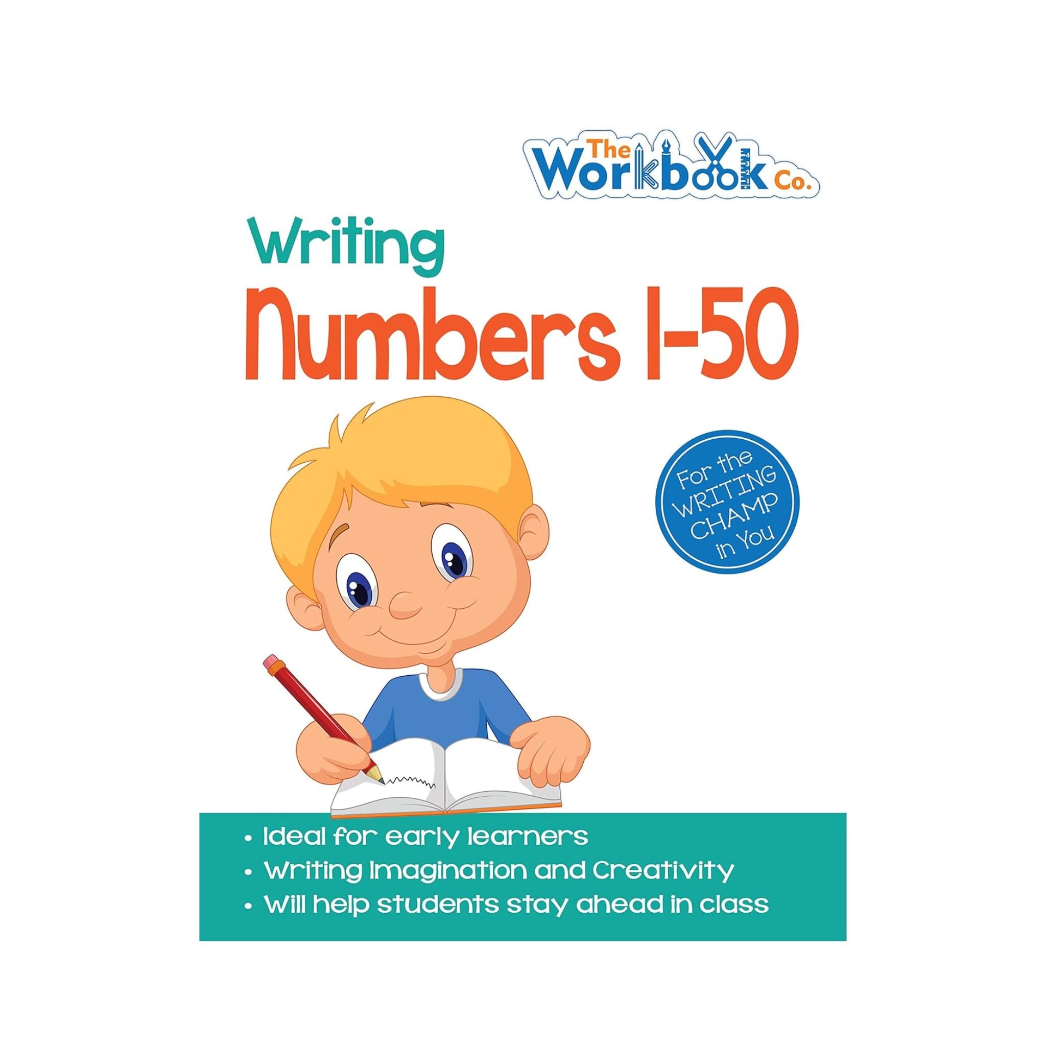Writing Numbers 1-50 - Paperback — pegasusforkids