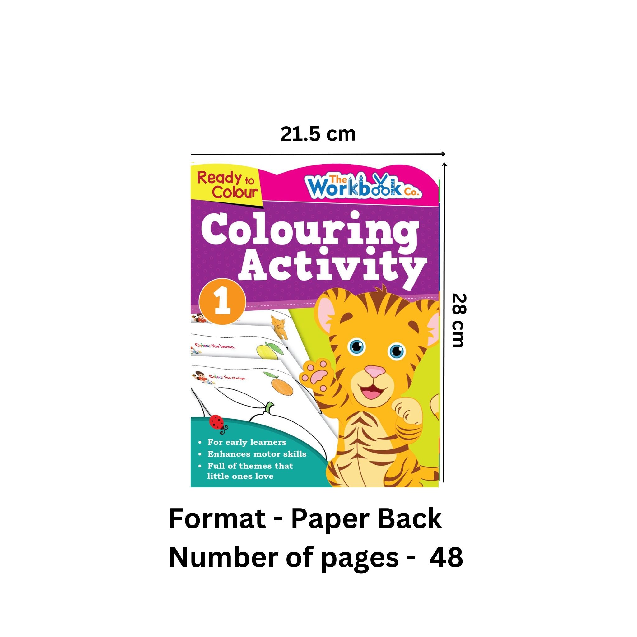 Ready to Write - Colouring Activity Book-1 — pegasusforkids