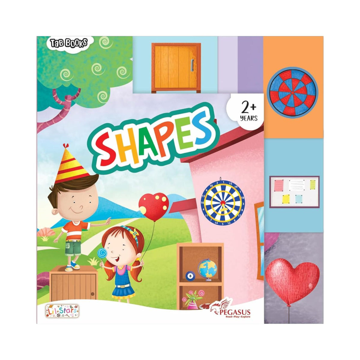 Tab Board Book - Shapes — pegasusforkids
