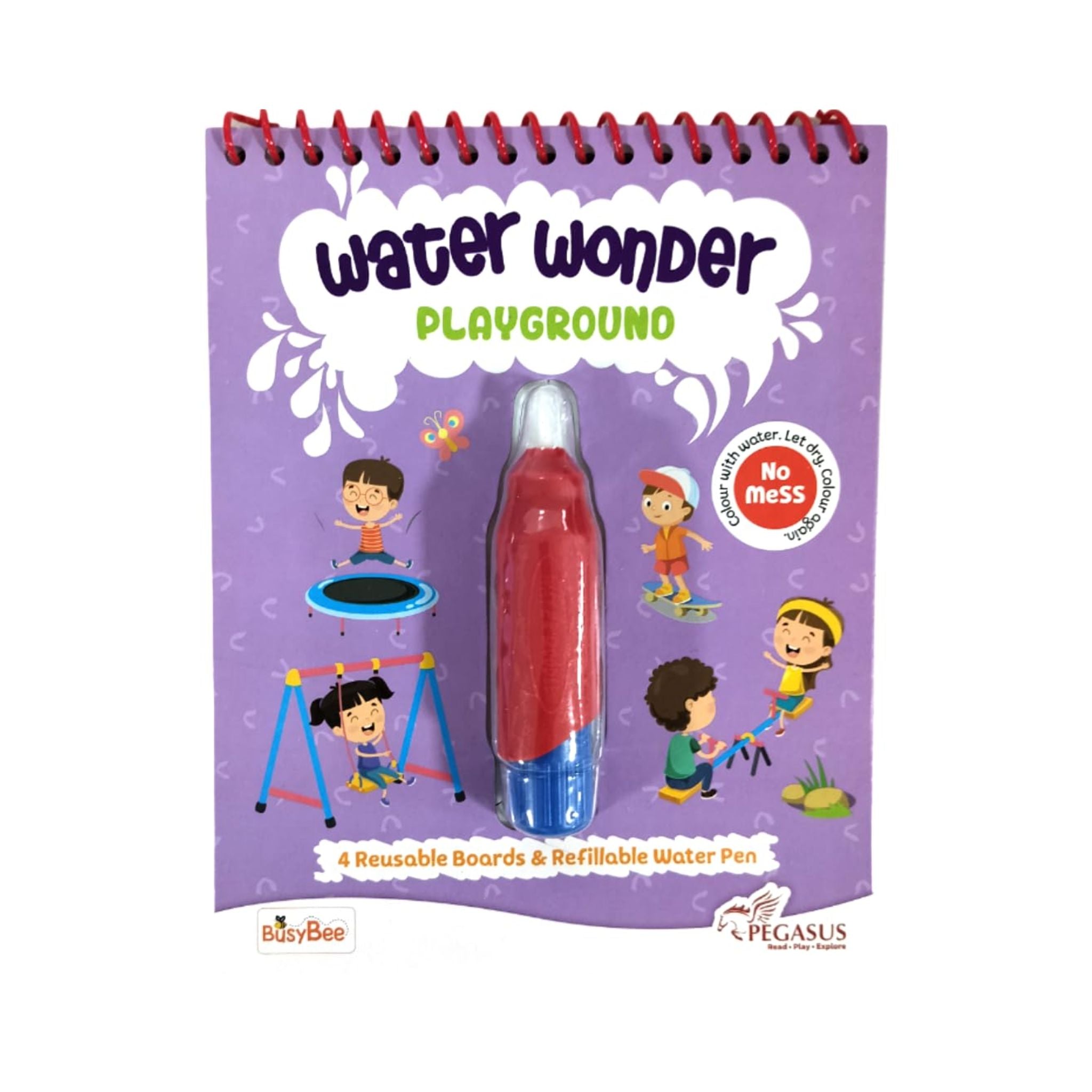 Water Wonder - Playground Magical Colouring Book — pegasusforkids