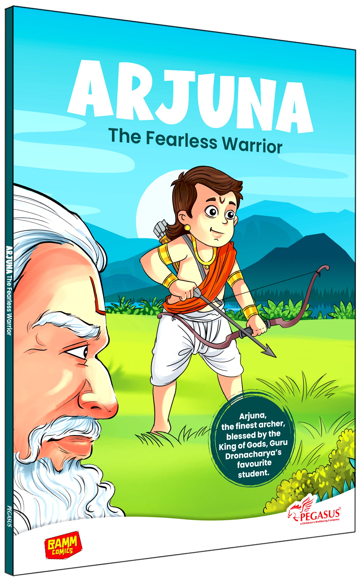 Arjuna: The Fearless Warrior | Illustrated Mythology Story Book for Ki ...
