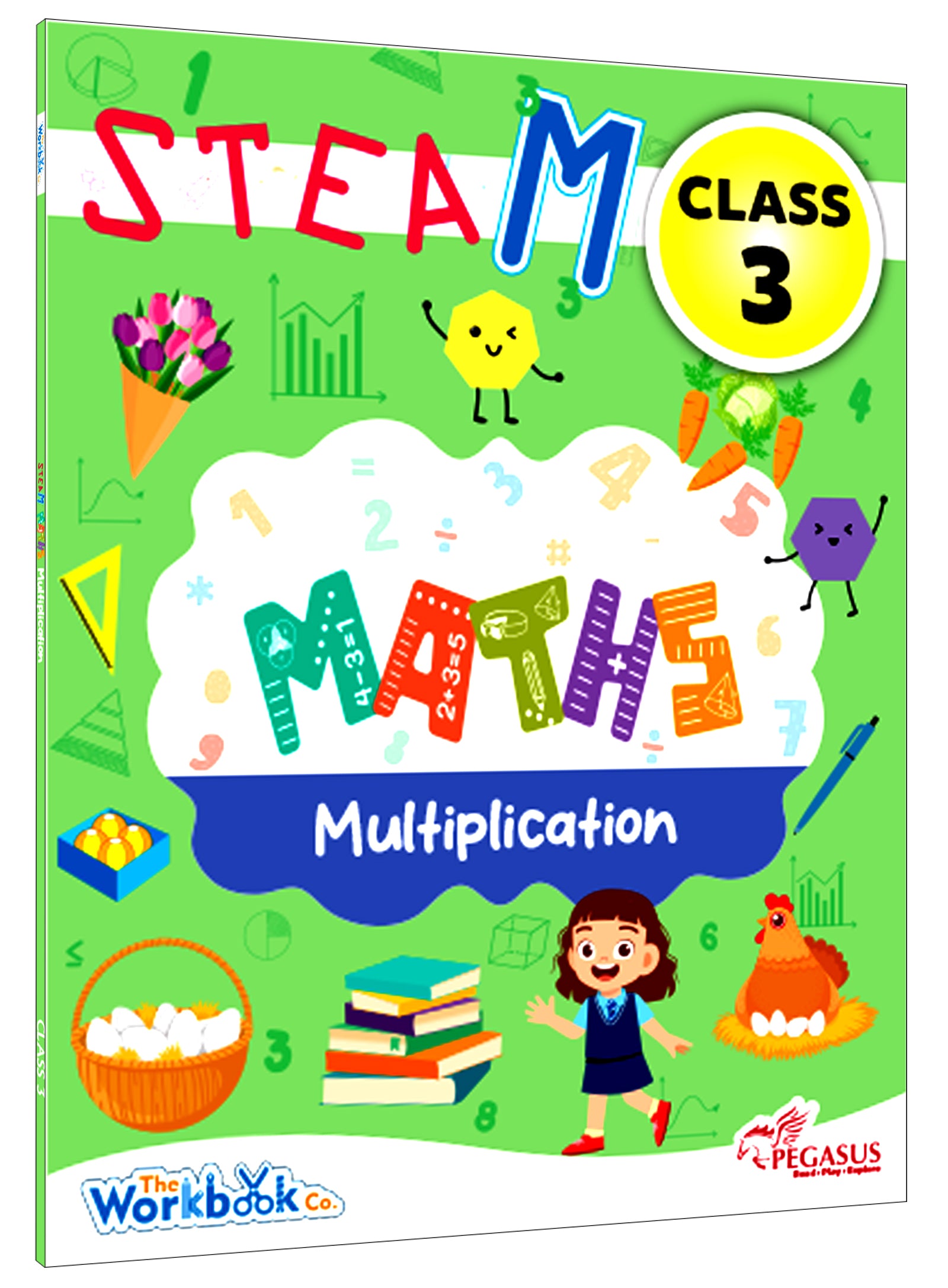 STEAM Maths Multiplication Workbook for Class 3 | Activity Book with R ...